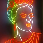 “FRIDA” Neon Sculpture | Indira Cesarine